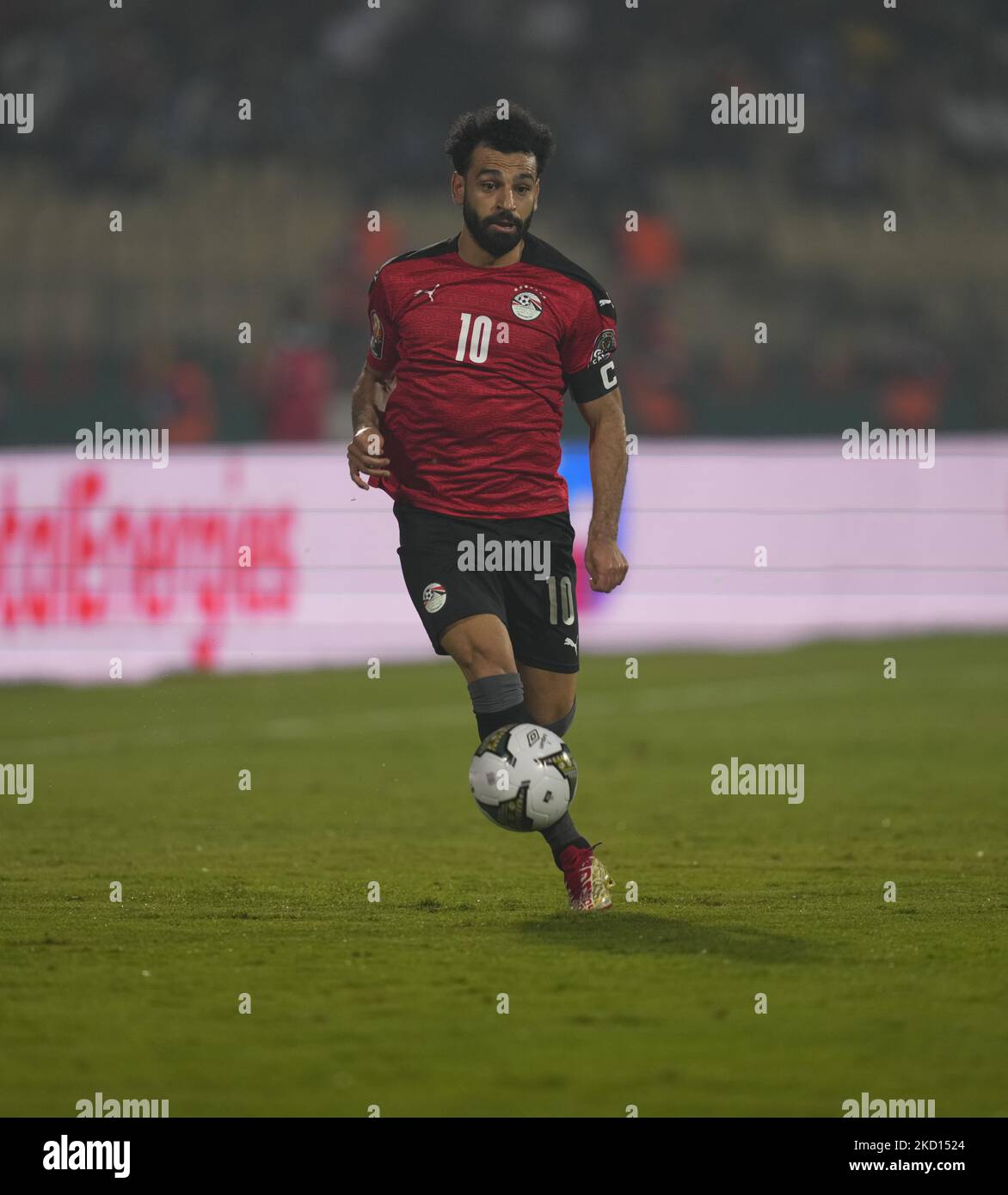 Mohamed Salah (captain) of Egypt during Egypt versus Sudan, African Cup ...