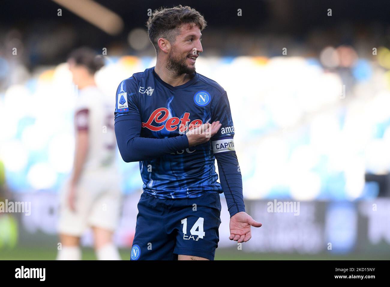 Mertens of ssc napoli gestures hi-res stock photography and images - Alamy