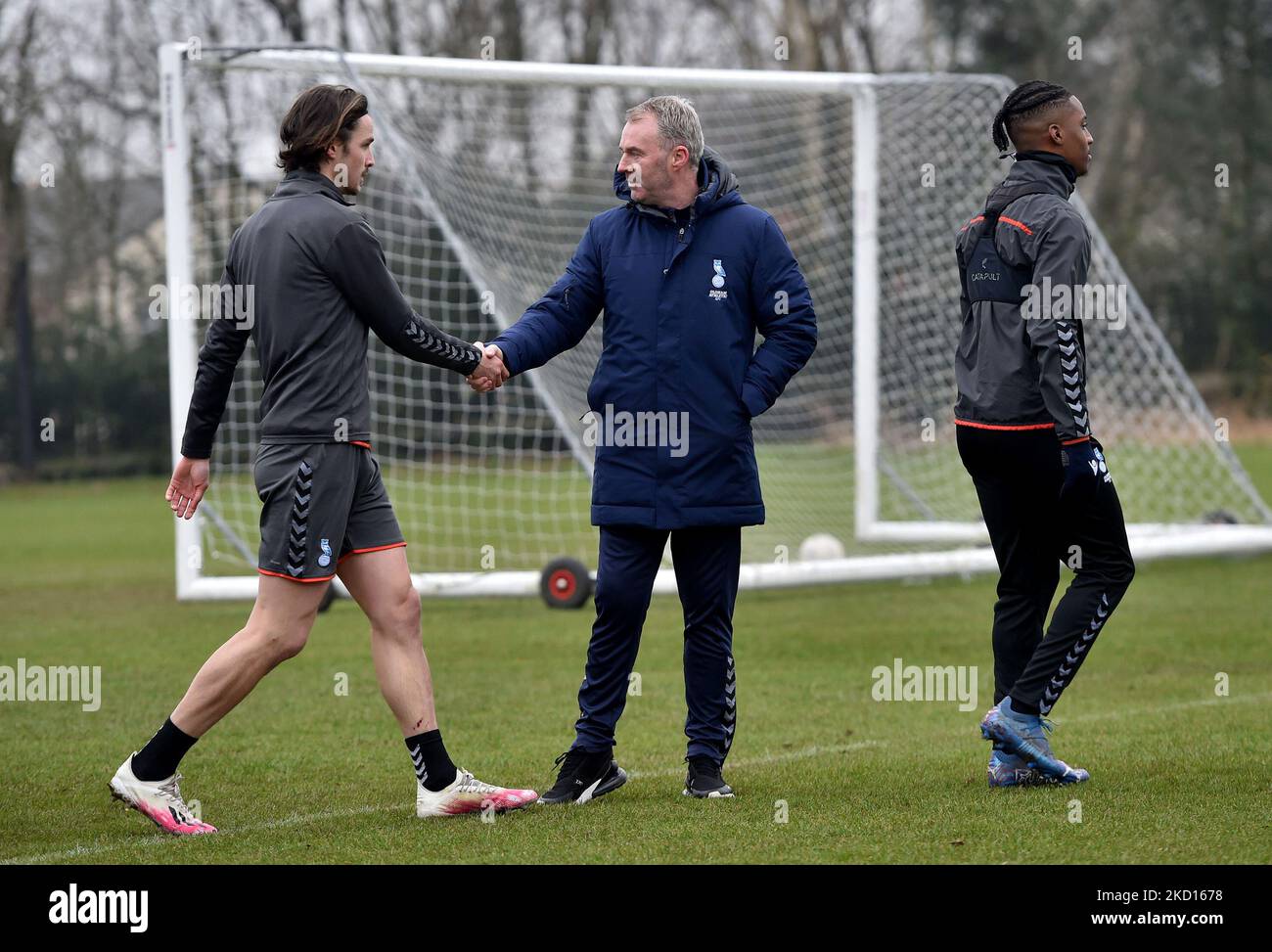 John Sheridan is unveiled to the press after being appointed as Oldham ...