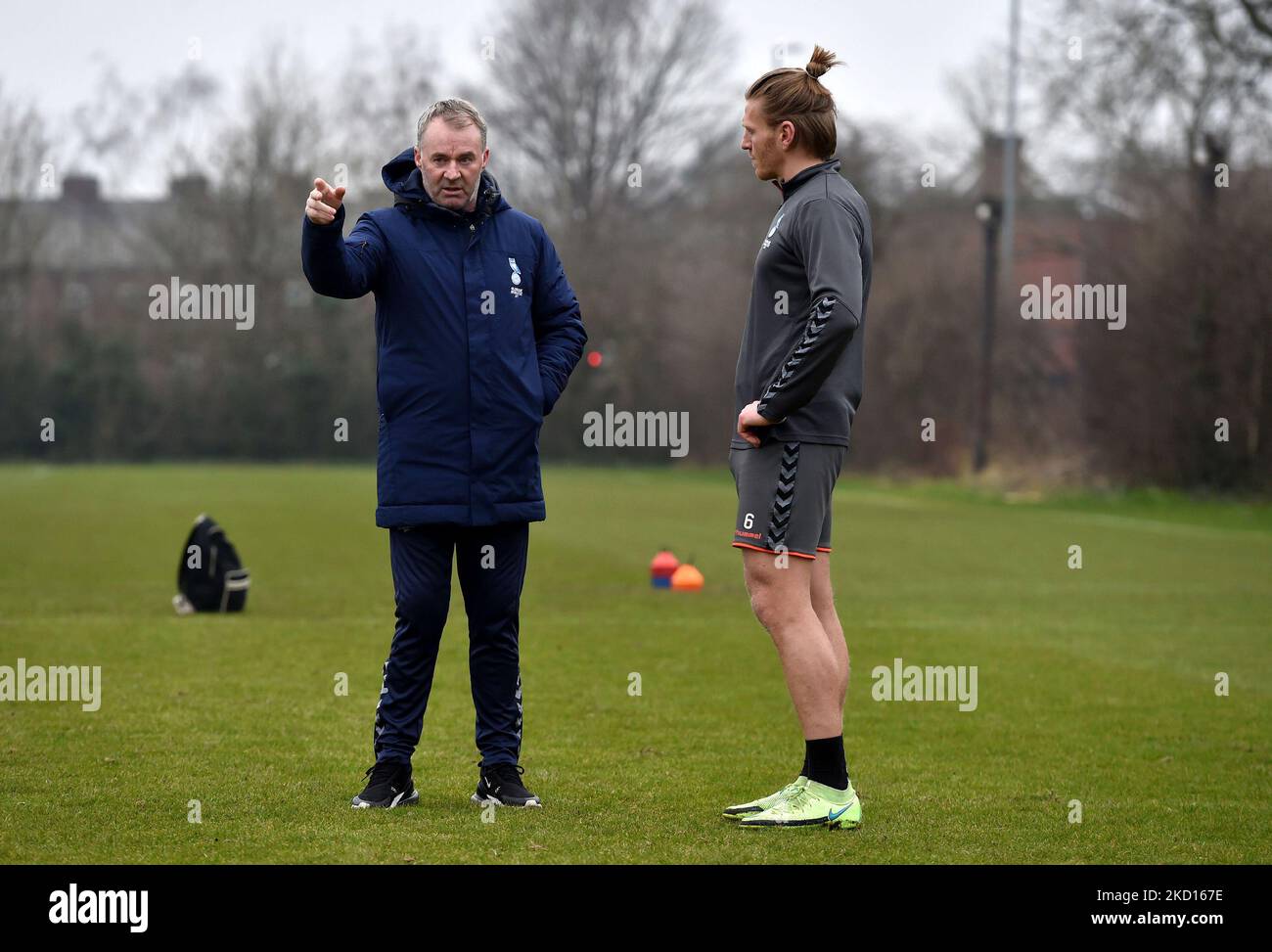 John Sheridan is unveiled to the press after being appointed as Oldham ...