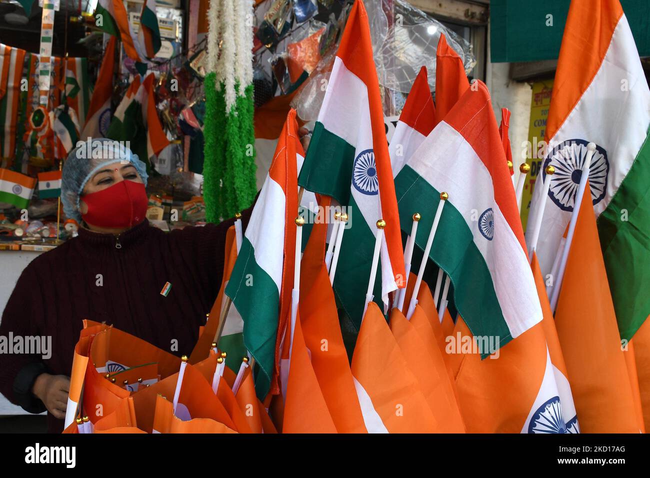 Selling flags india hi-res stock photography and images - Alamy