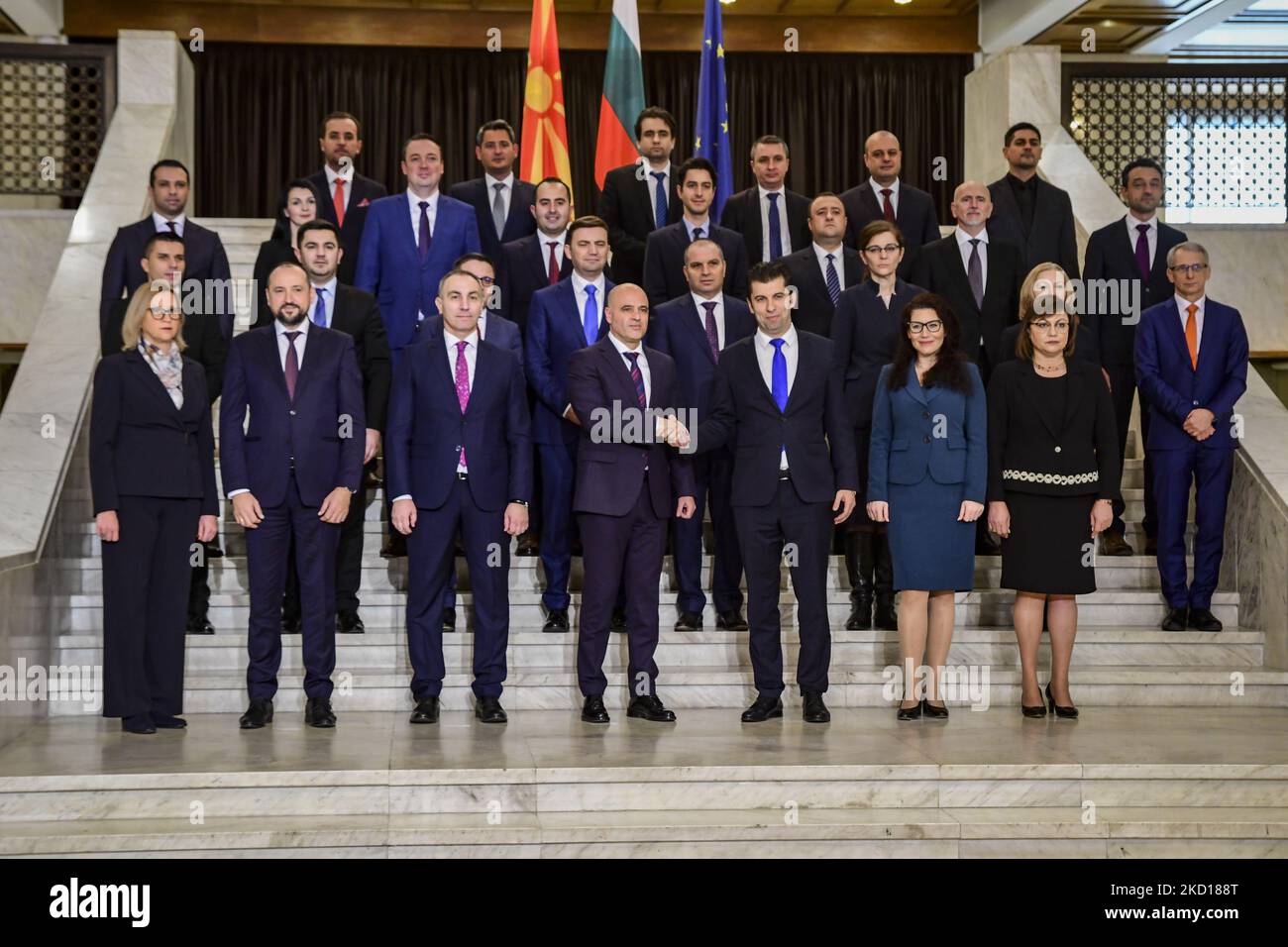 Governments of Bulgaria and North Macedonia hold a joint meeting at the ...