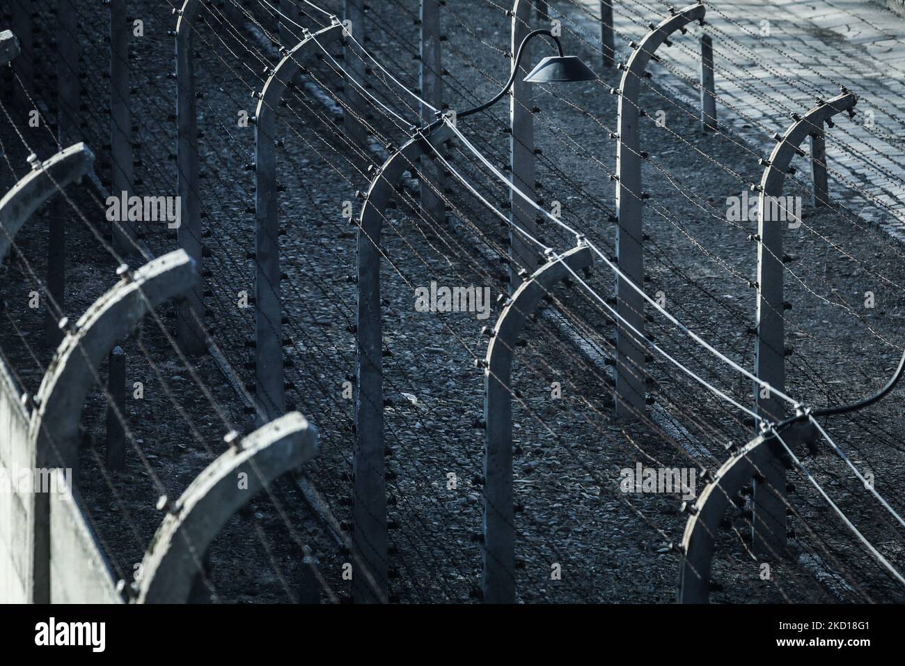 Former nazi german auschwitz i concentration camp hi-res stock ...
