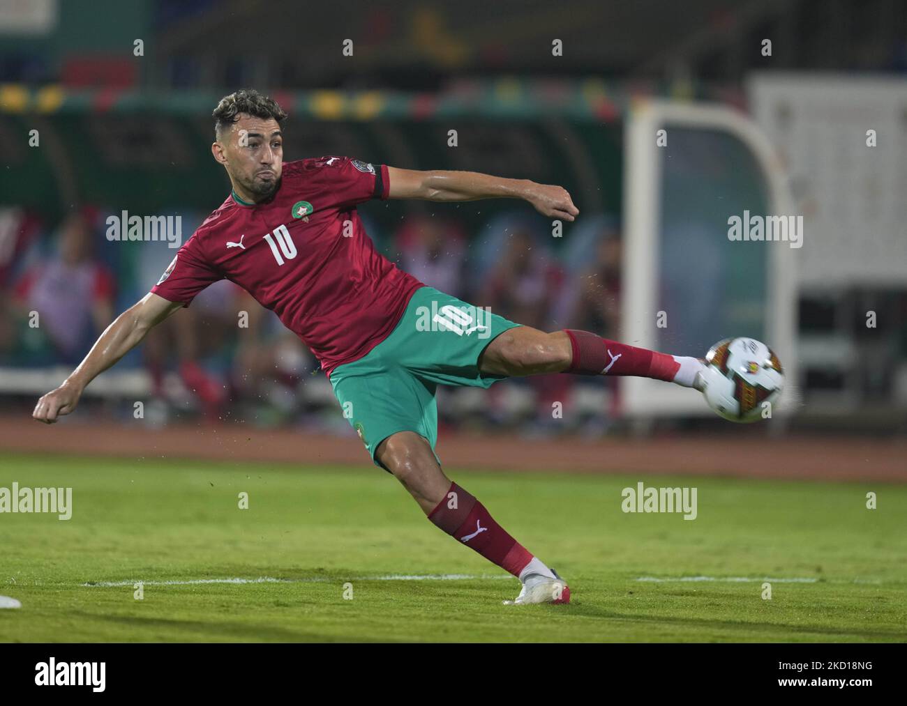 Munir El Haddadi of Morocco during Morocco against Malawi, African Cup ...