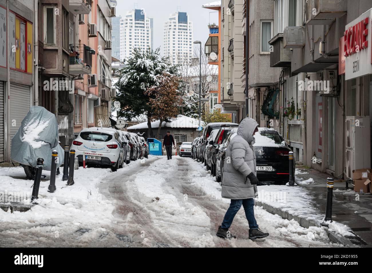 Residents of turkeys largest city hi-res stock photography and images ...