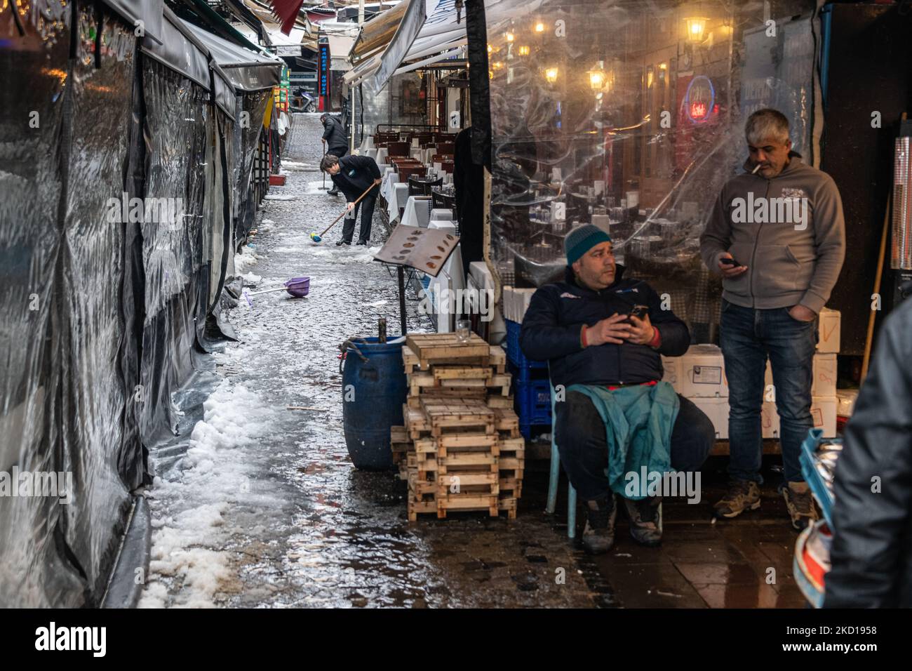 Residents of turkeys largest city hi-res stock photography and images ...