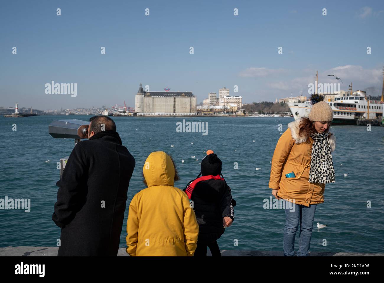 Daily Life In Istanbul Turkey, 26 January 2022. (Photo by Erhan ...