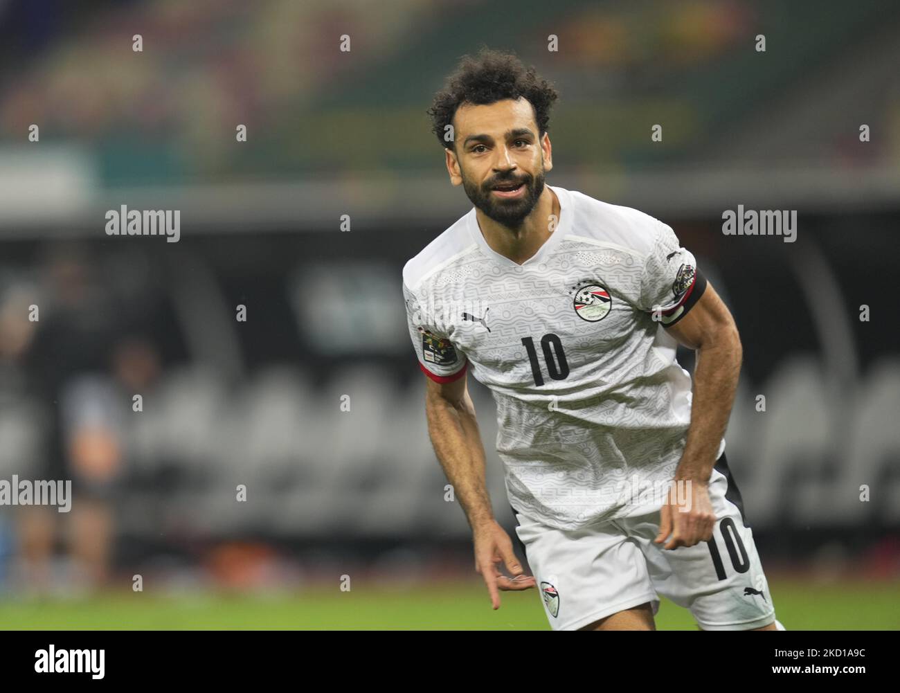 Mohamed Salah (captain) of Egypt celebrating Egypts victory after ...