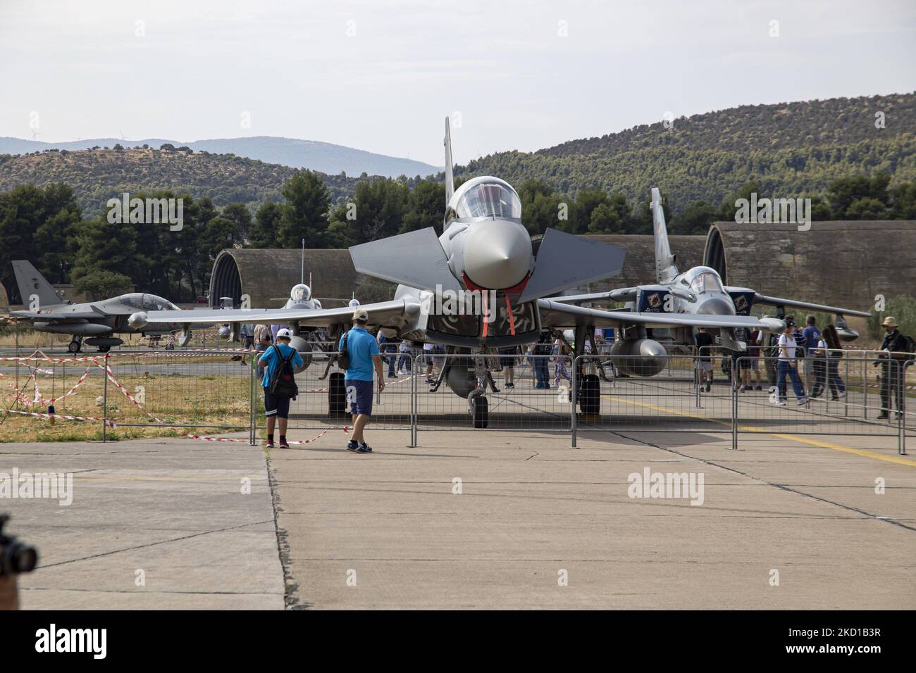 German Air Force Luftwaffe Eurofighter Typhoon EF2000 military combat ...