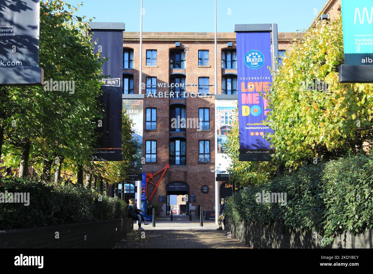 The historical Royal Albert Dock, home of the The Beatles Story museum ...