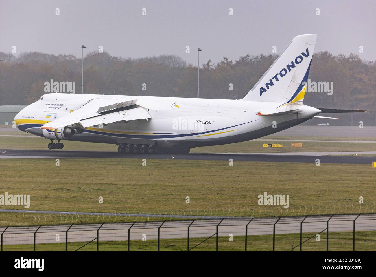 The Antonov An-124 Ruslan is a large, strategic airlift, four-engined ...