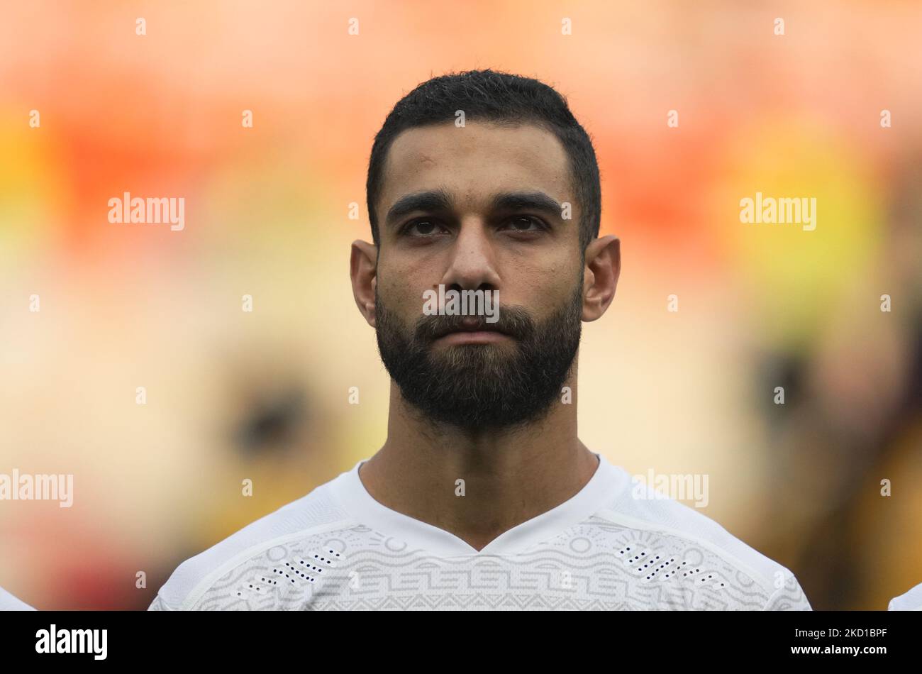 Amr El Solia of Egypt during Egypt versus Ivory Coast, African Cup of Nations, at Ahmadou Ahidjo ...