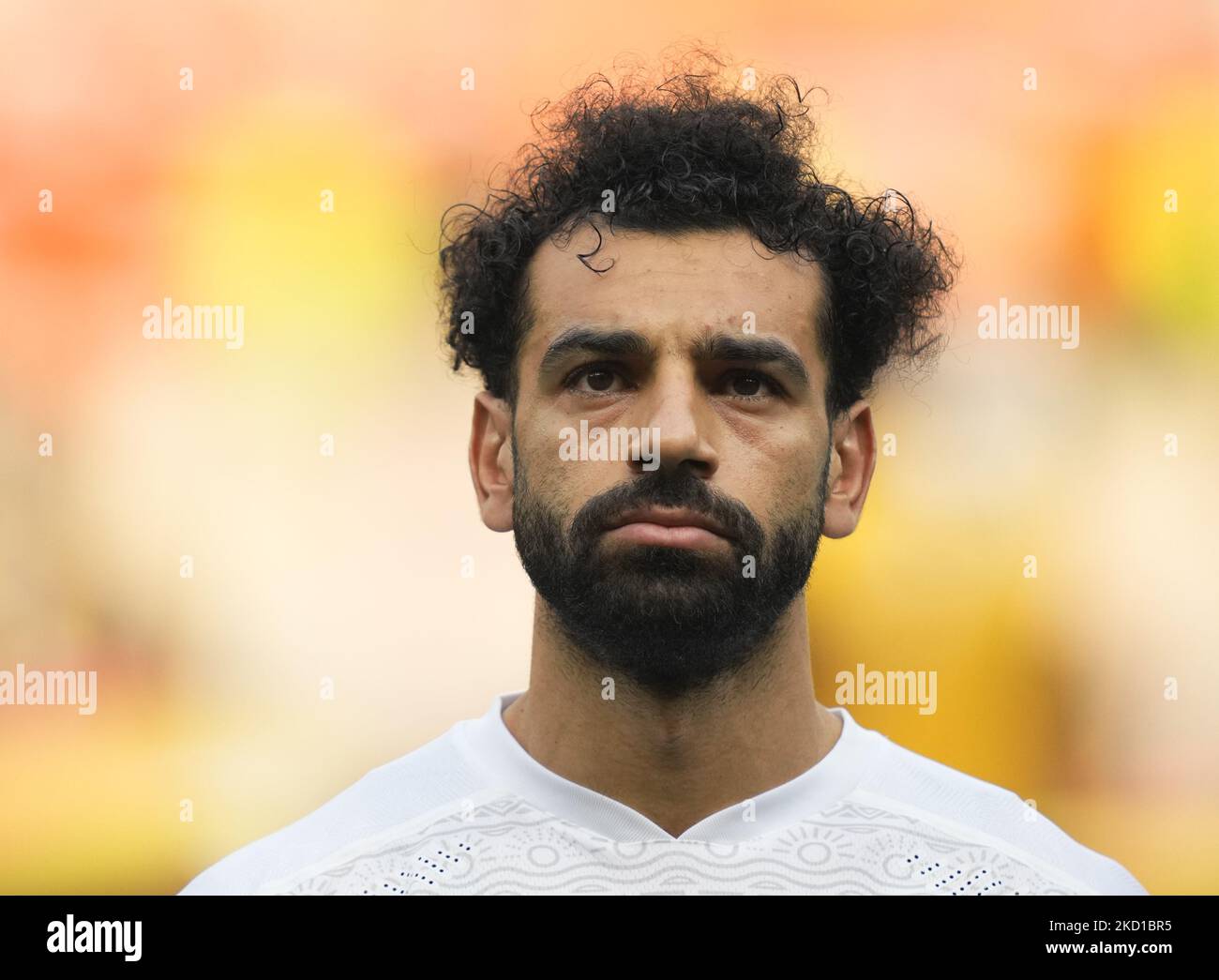 Mohamed Salah (captain) of Egypt during Egypt versus Ivory Coast ...