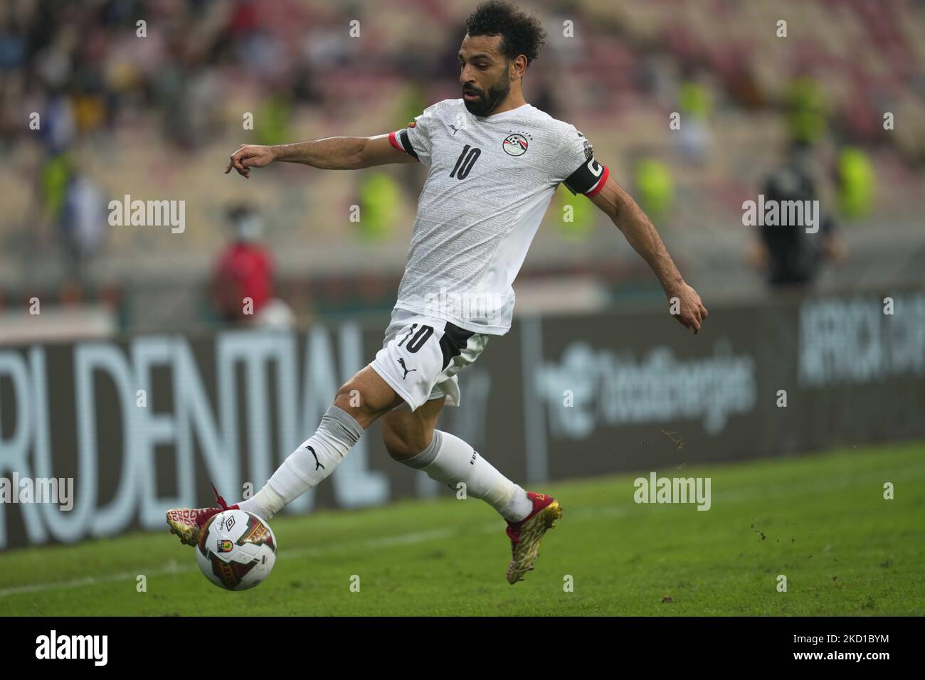 Mohamed Salah (captain) of Egypt during Egypt versus Ivory Coast ...