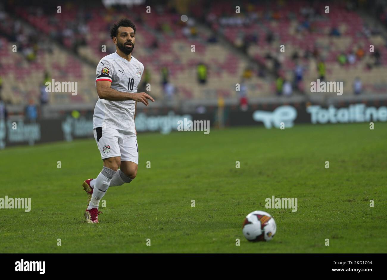 Mohamed Salah (captain) of Egypt during Egypt versus Ivory Coast ...