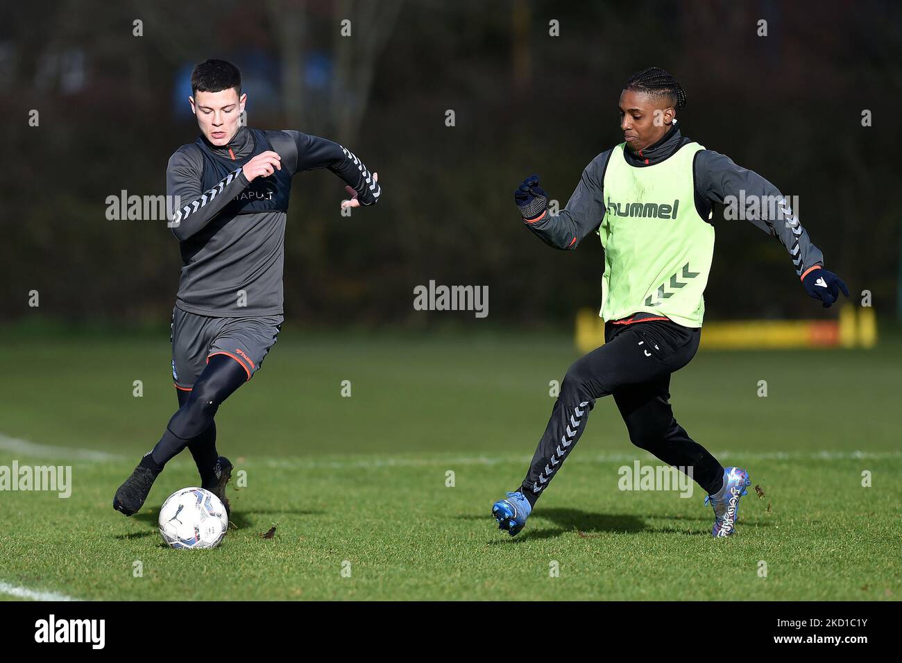 Oldham Athletic's Jack Stobbs during training at Chapel Road, Oldham on ...