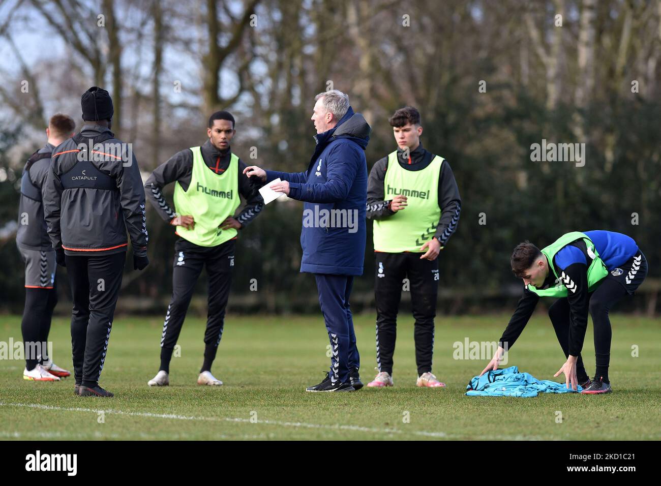 John Sheridan (Head Coach) of Oldham Athletic during training at Chapel ...