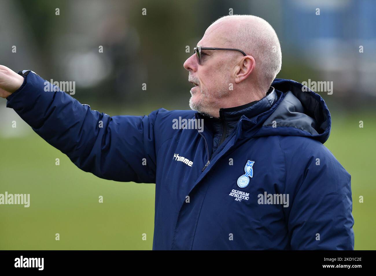 Oldham Athletic's Nicky Adams during training at Chapel Road, Oldham on ...