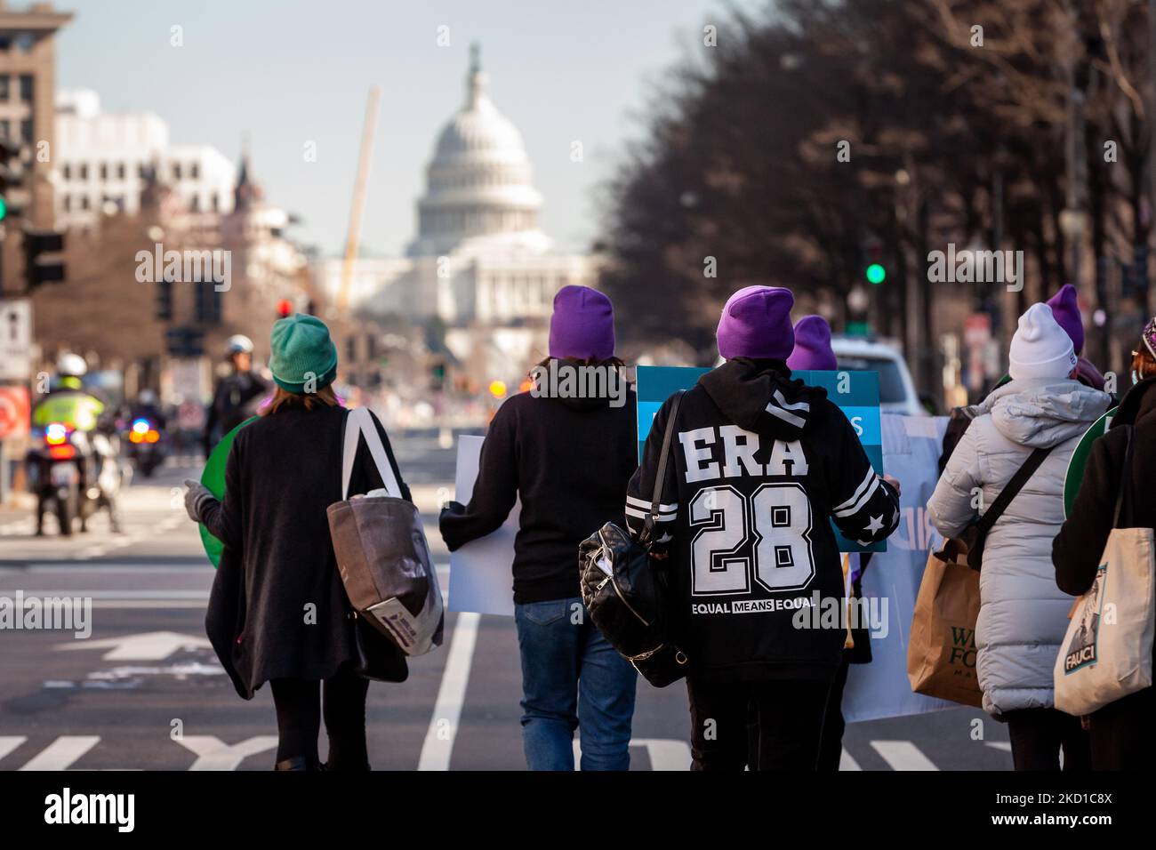Protesters march to the Department of Justice to demand action on the ...