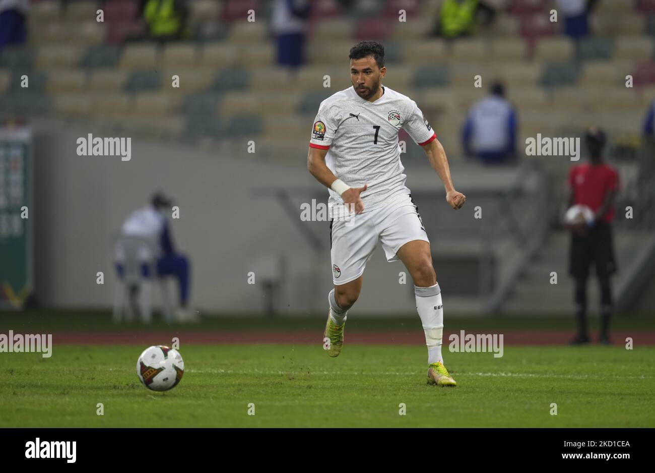 Trézéguet of Egypt during Egypt versus Ivory Coast, African Cup of ...