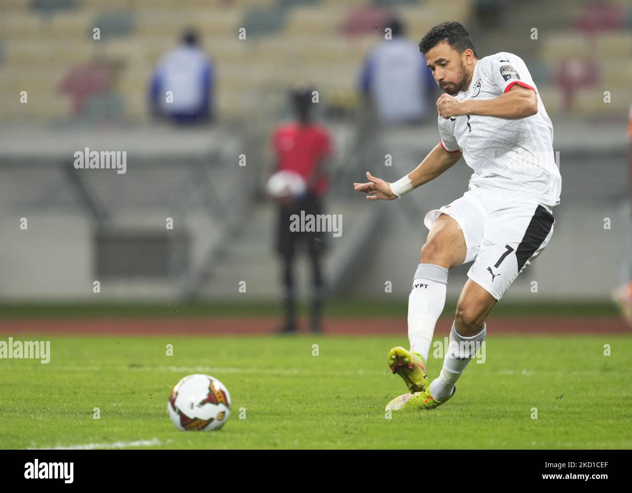 Trézéguet of Egypt during Egypt versus Ivory Coast, African Cup of ...