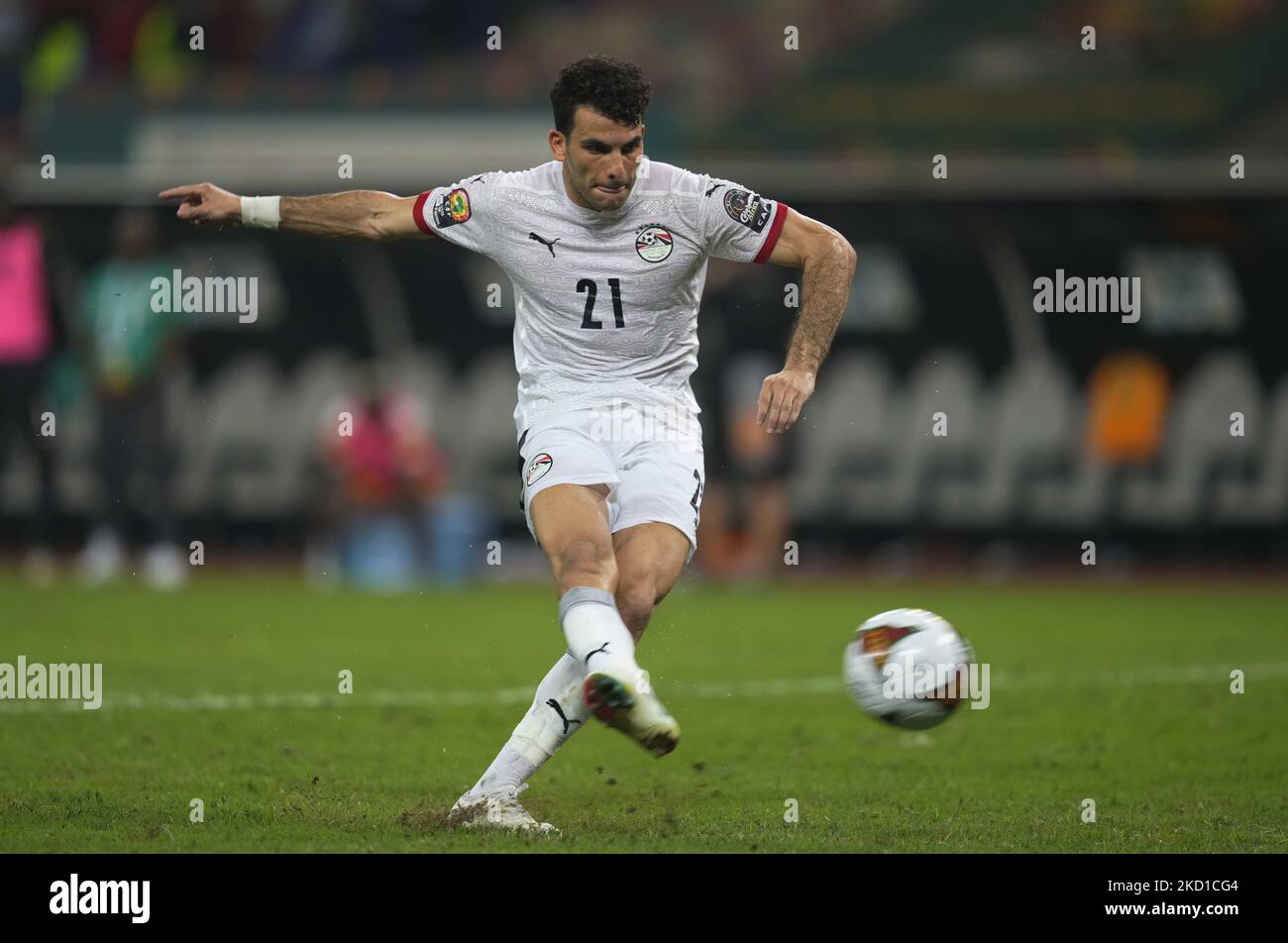Ahmed Sayed of Egypt during Egypt versus Ivory Coast, African Cup of ...