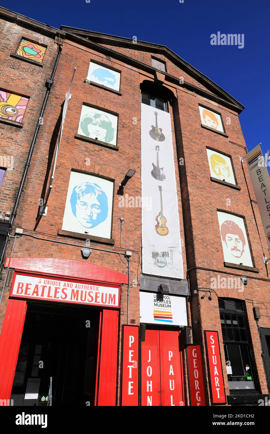 Tourist destination, Matthew Street known as Beatles Street, in ...