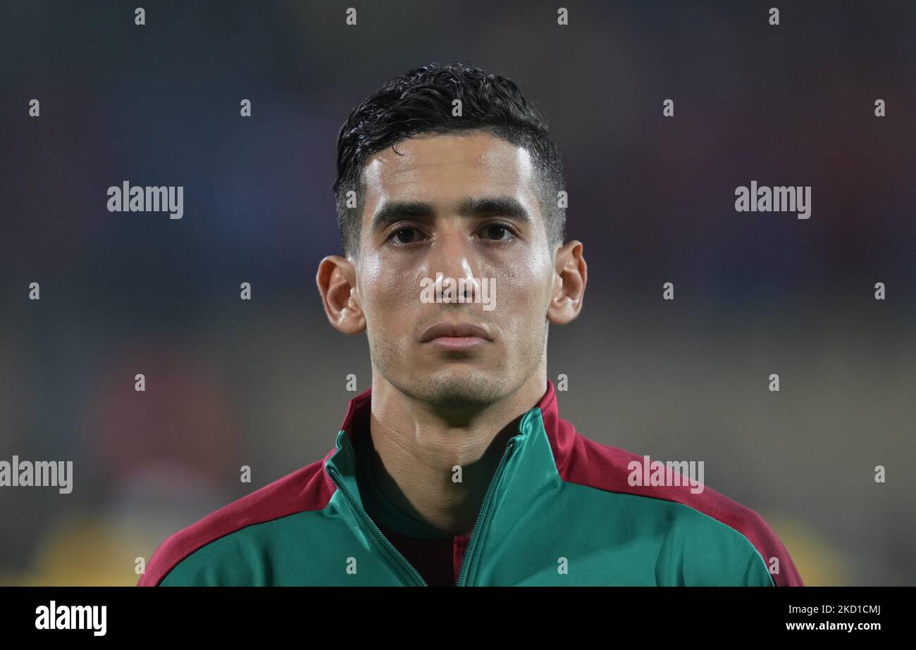 Nayef Aguerd of Morocco during Morocco against Malawi, African Cup of ...