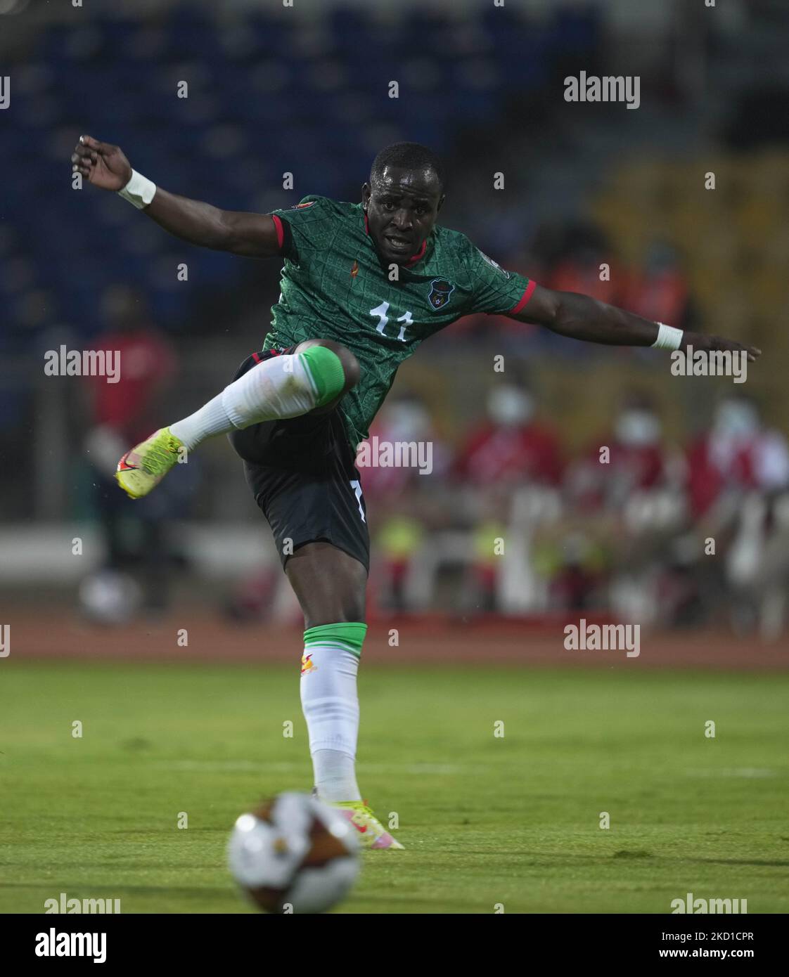 Gabadinho Mhango of Malawi during Morocco against Malawi, African Cup ...