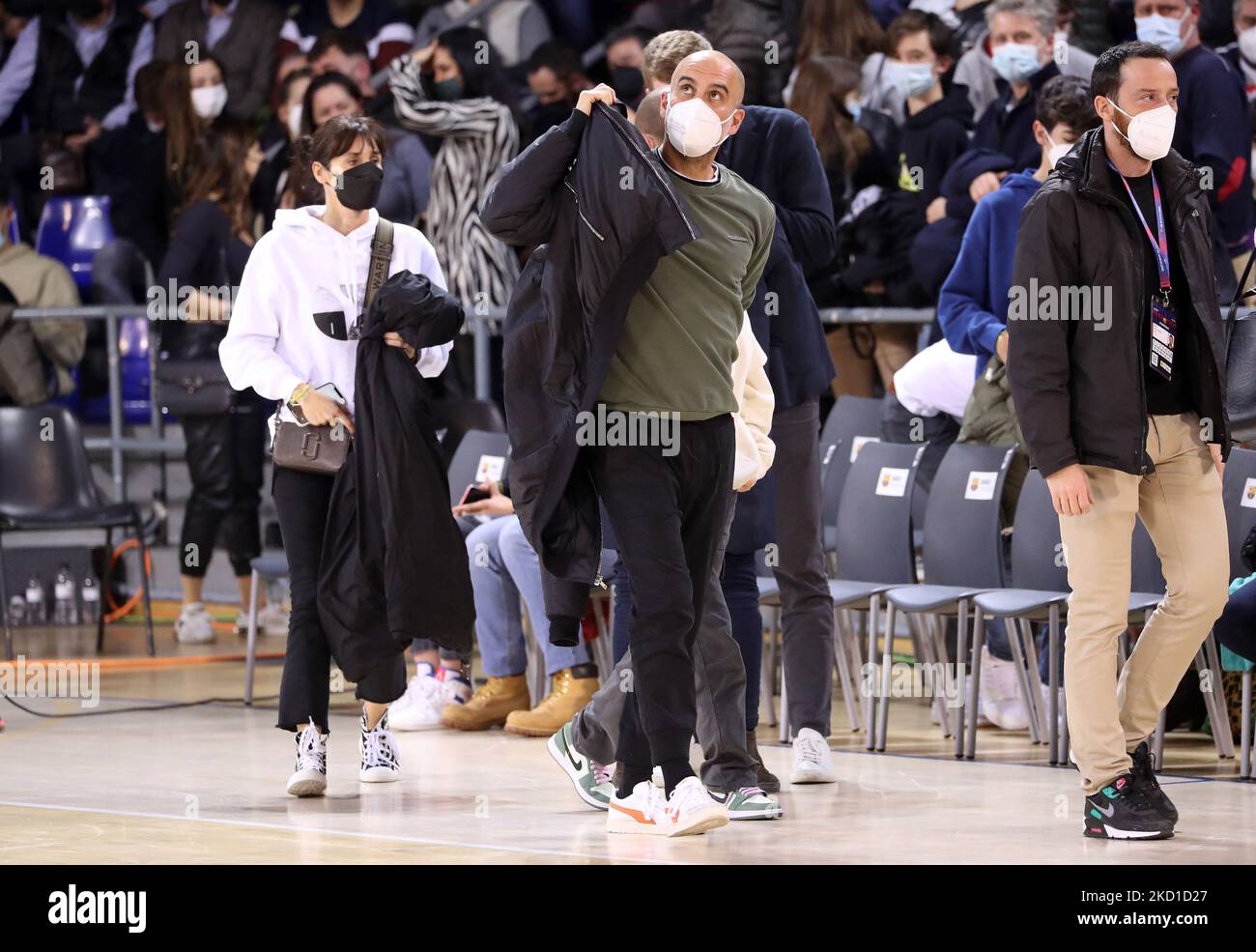 Pep guardiola and wife cristina hi-res stock photography and images - Alamy