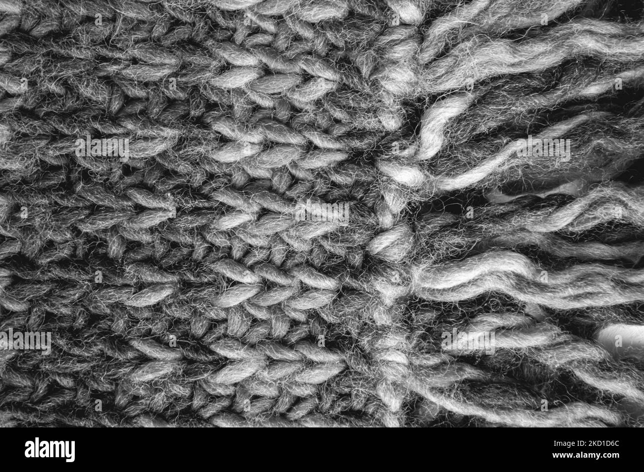 Handmade knitting texture with macro weave threads Stock Photo - Alamy