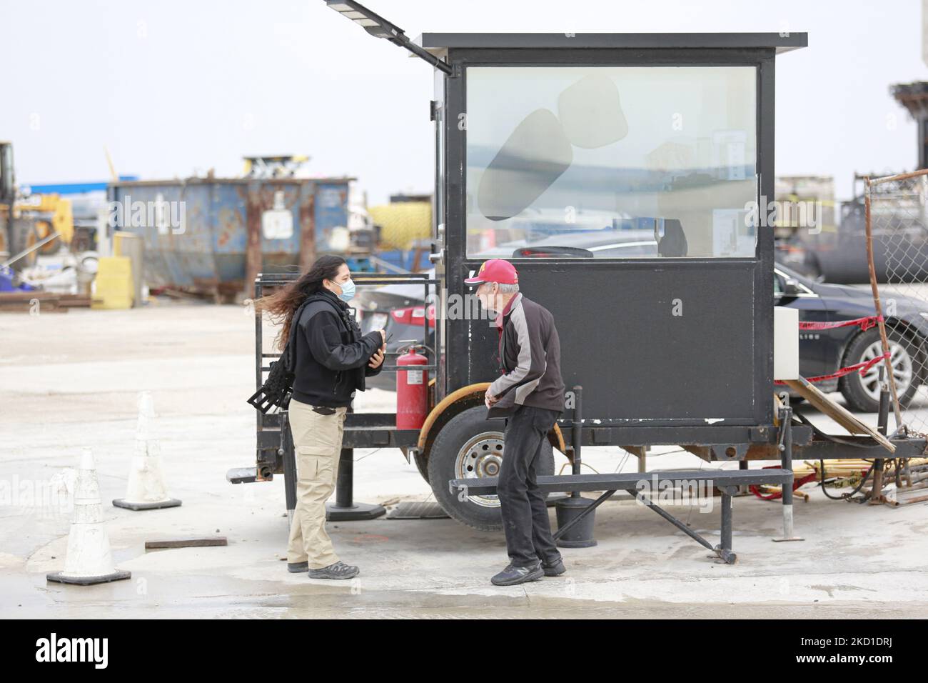Spacex security guard hi-res stock photography and images - Alamy