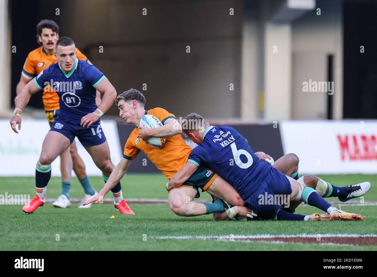 Ben Dowling of Australian in action during the Men's HSBC World Rugby ...