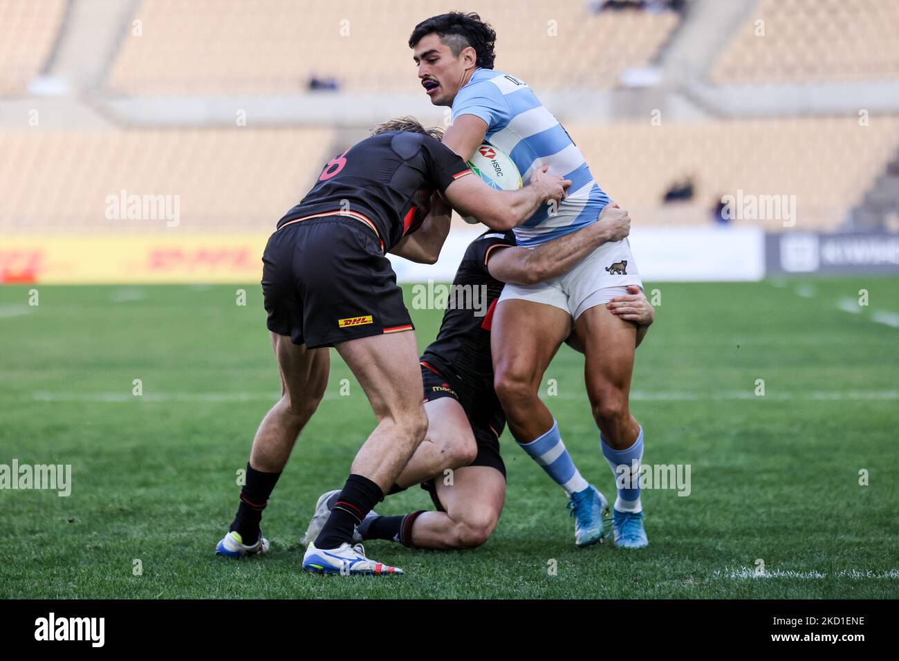 Joaquin de la Vega of Argentina in action during the Men's HSBC World ...