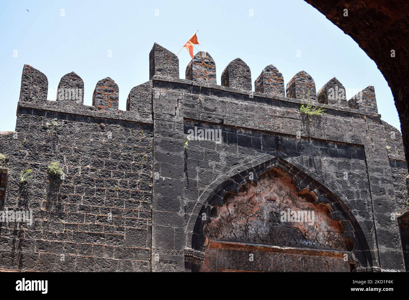 The exterior of the Panhala, Maharashtra, India Stock Photo - Alamy