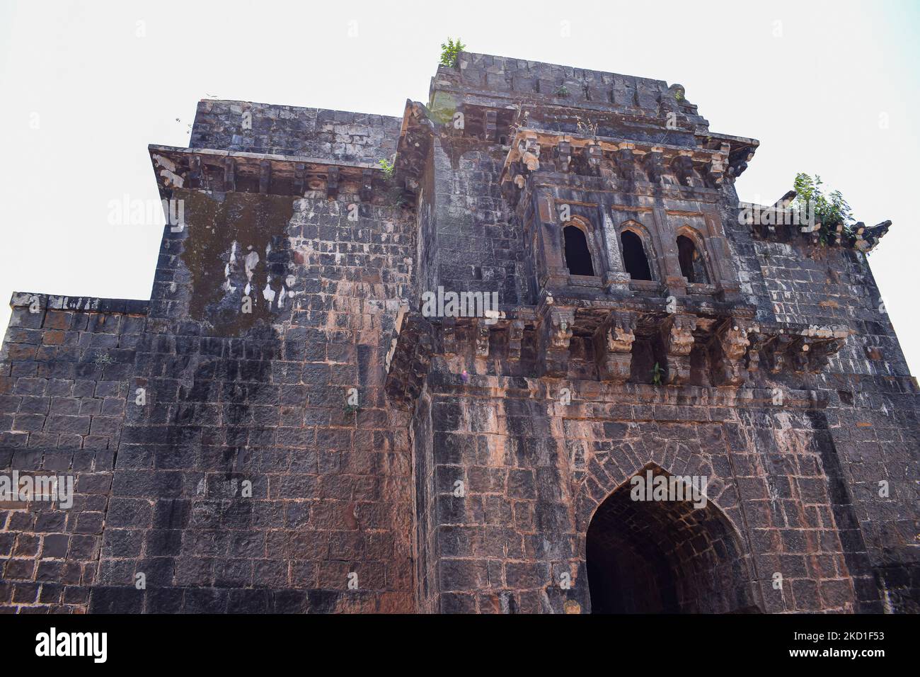 The exterior of the Panhala, Maharashtra, India Stock Photo - Alamy