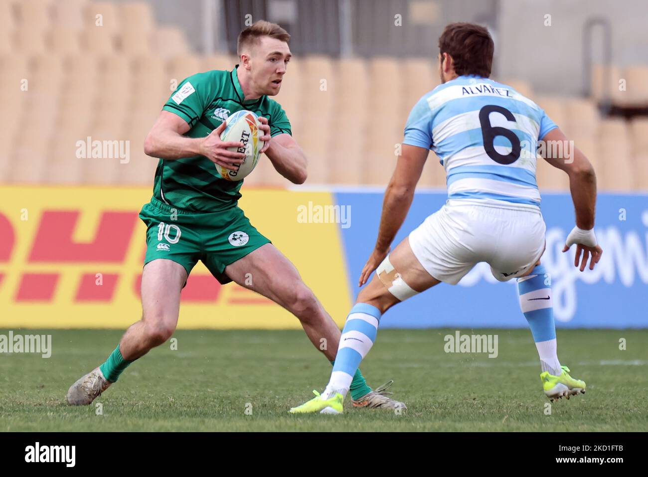 Terry Kennedy of Ireland in action during the Men's HSBC World Rugby ...