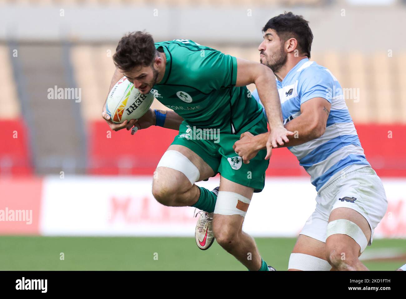 Zac Ward of Ireland in action during the Men's HSBC World Rugby Sevens ...