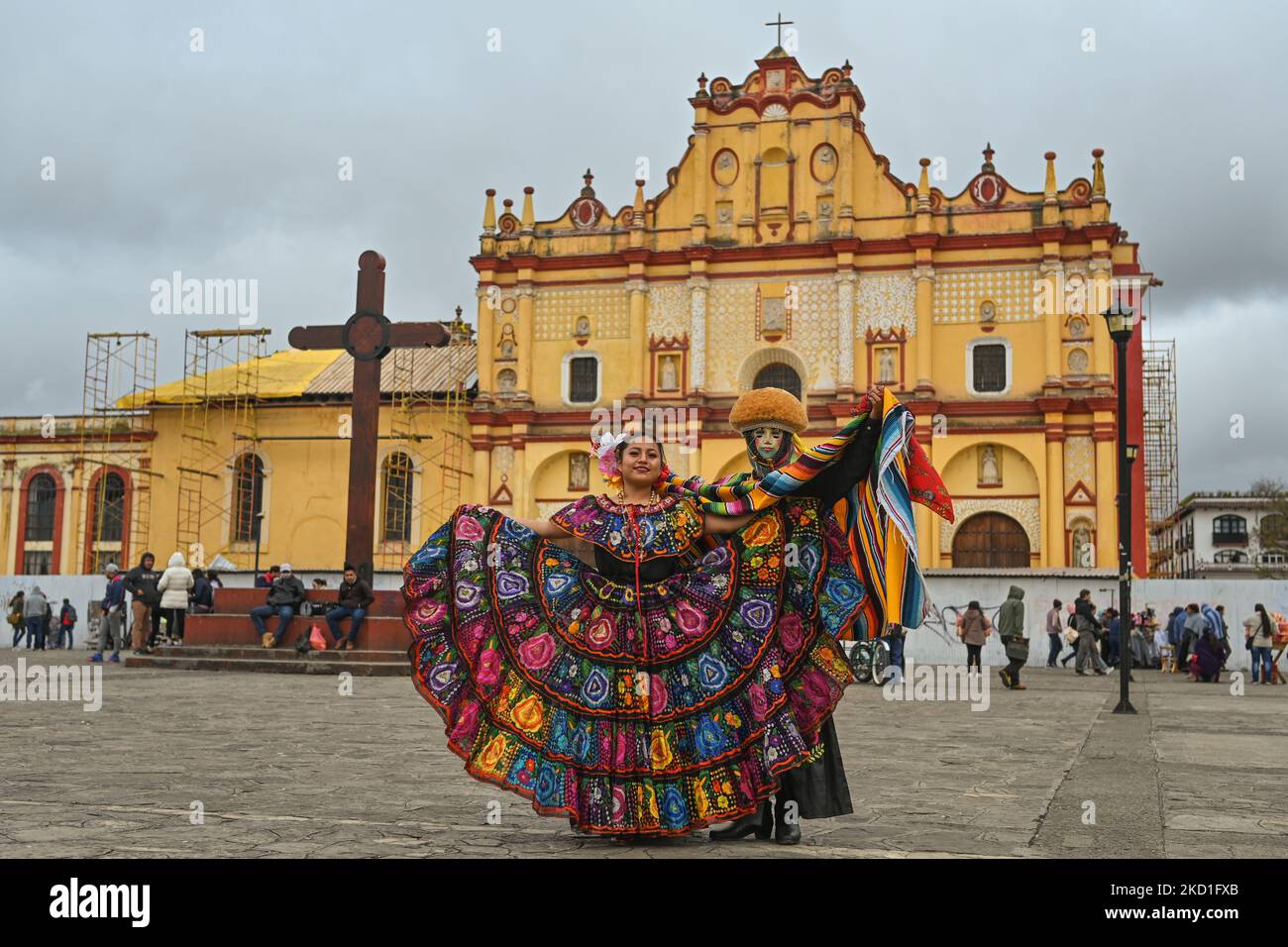 Parachico dancer hi-res stock photography and images - Alamy