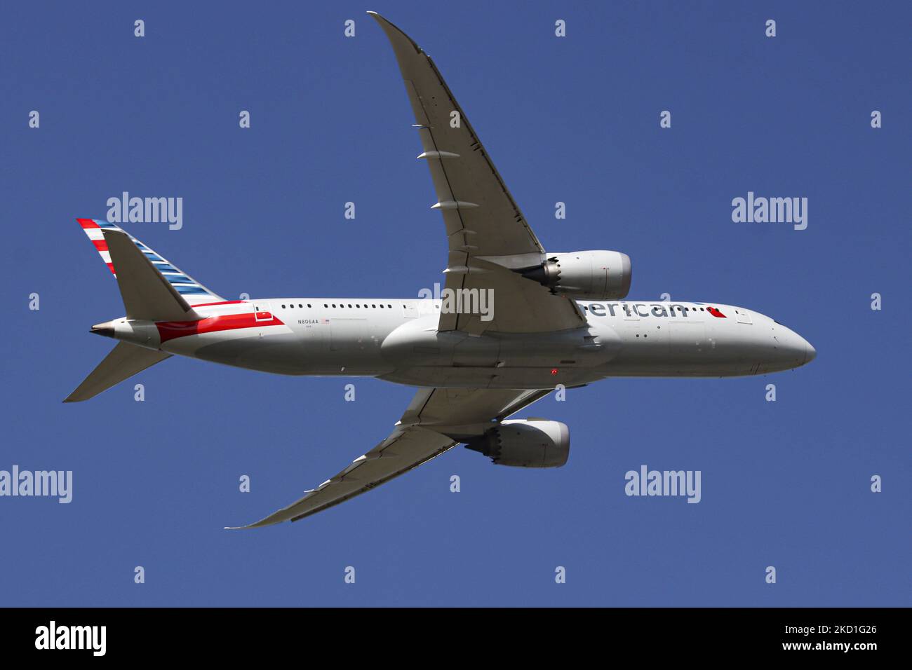American Airlines Boeing 787-8 Dreamliner aircraft as seen after ...