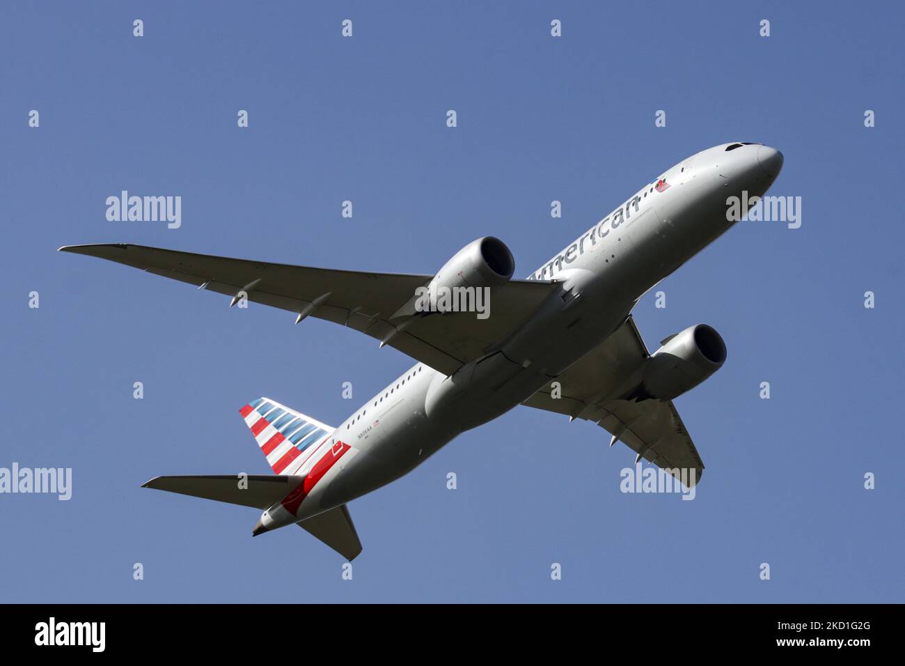 American Airlines Boeing 787-8 Dreamliner aircraft as seen after ...