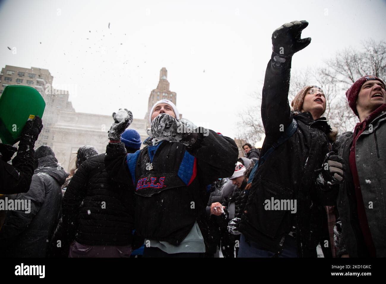 Despite freezing temperatures and high winds, hundreds of college ...