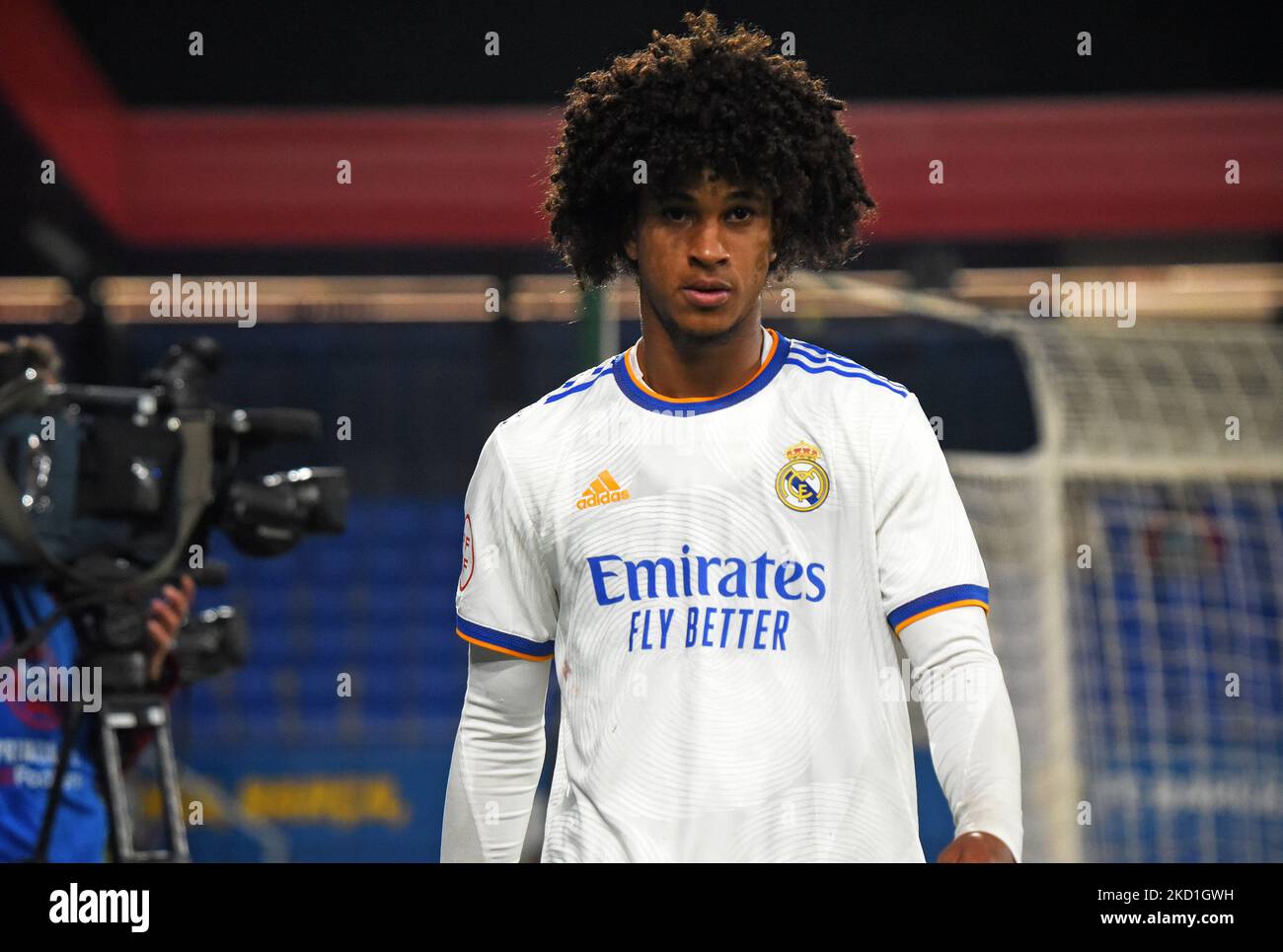 Peter Gonzalez during the match between FC Barcelona B and Real Madrid ...