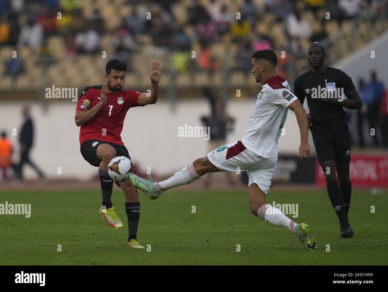 Romain saiss captain of morocco hi-res stock photography and images - Alamy