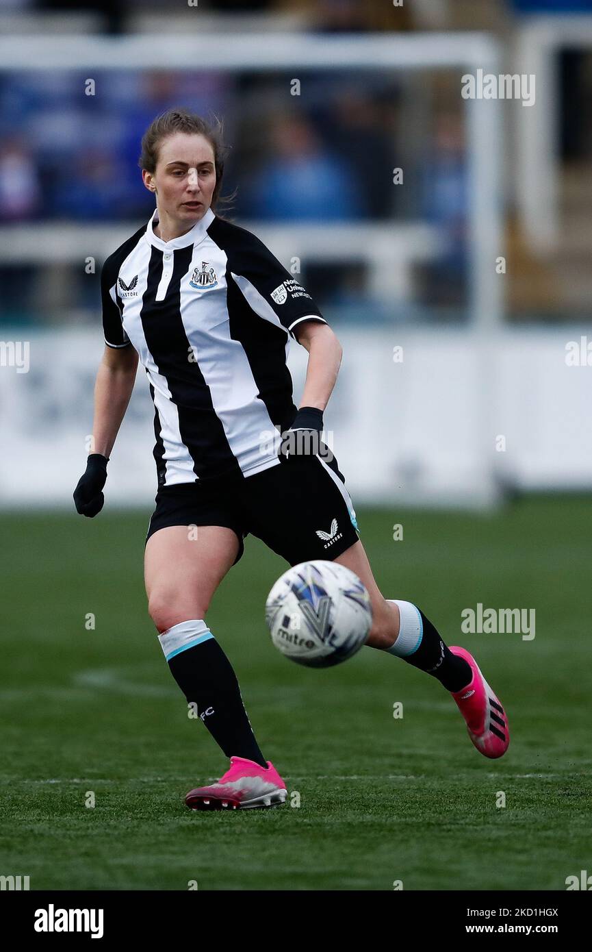 Rachel Lee of Newcastle United in action during the Women's FA Cup ...