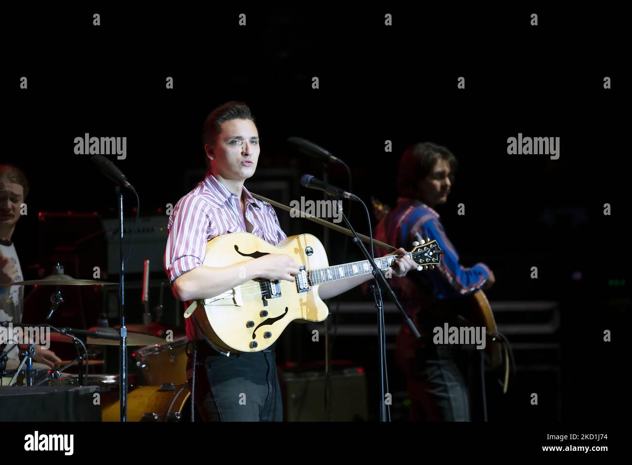 St. Augustine, USA. 04 NOV 2022. Brandon Coleman of The Red Clay Strays ...