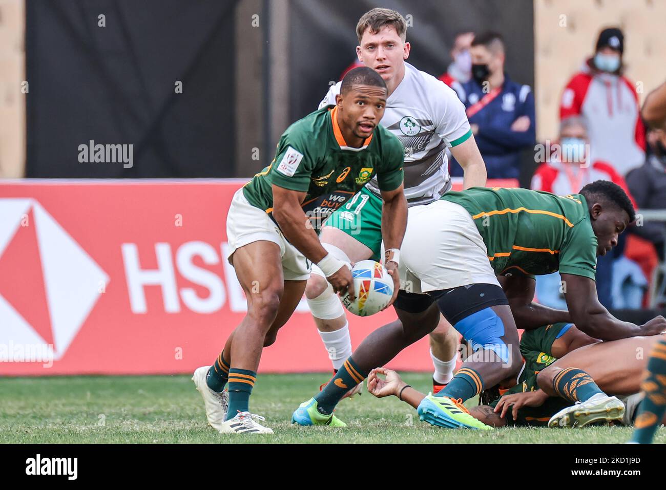 Shaun Williams of South Africa in action during the Men's HSBC World ...