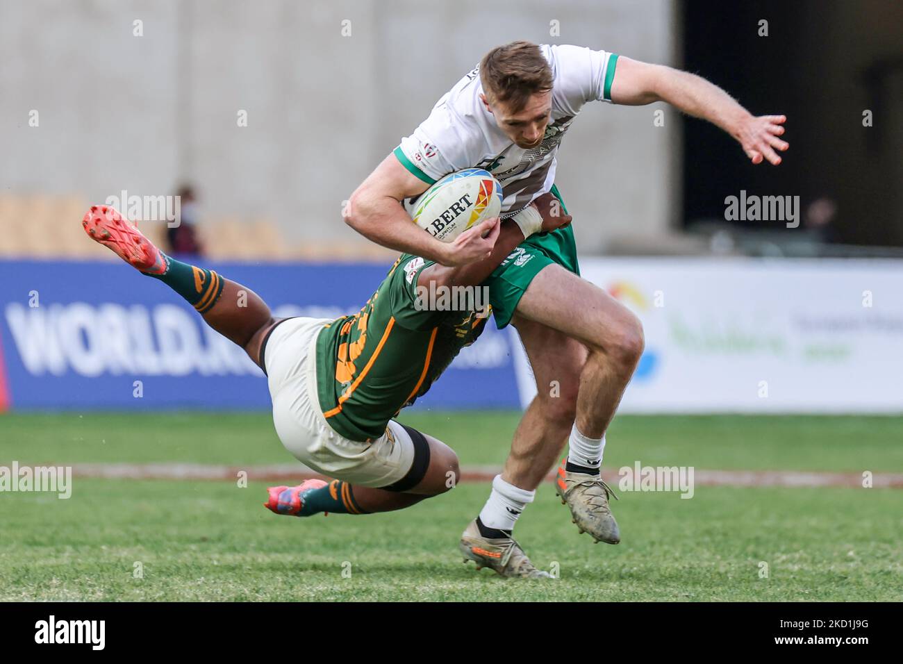 Terry Kennedy of Ireland in action during the Men's HSBC World Rugby ...