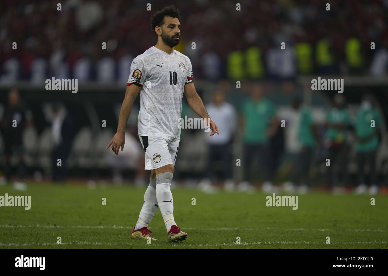 Mohamed Salah (captain) of Egypt during Egypt versus Ivory Coast ...