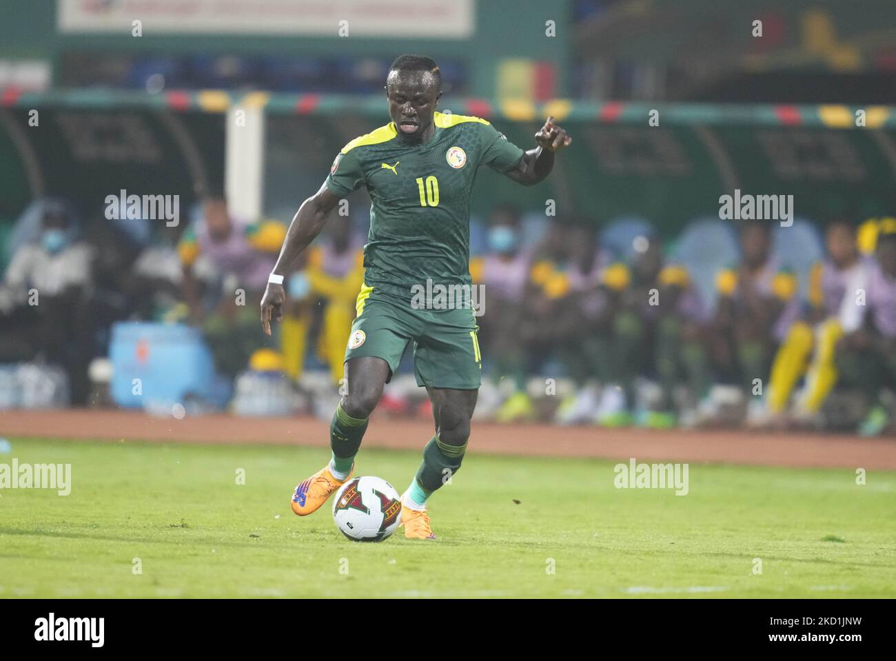Sadio Mané of Senegal during Senegal versus Equatorial Guinea, African ...
